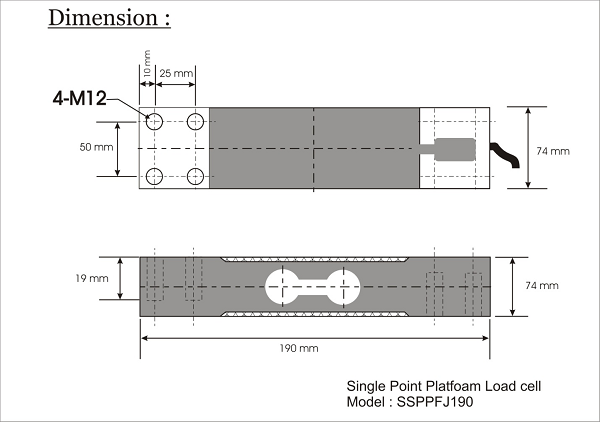 3000 kg Platfrom Type Loadcell Jumbo – Trusted Online Shop